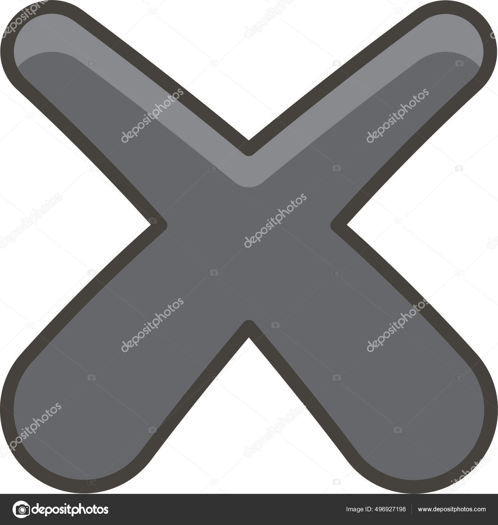 Icono Signo Multiplicación Vector de stock por ©iconfinder 496927198