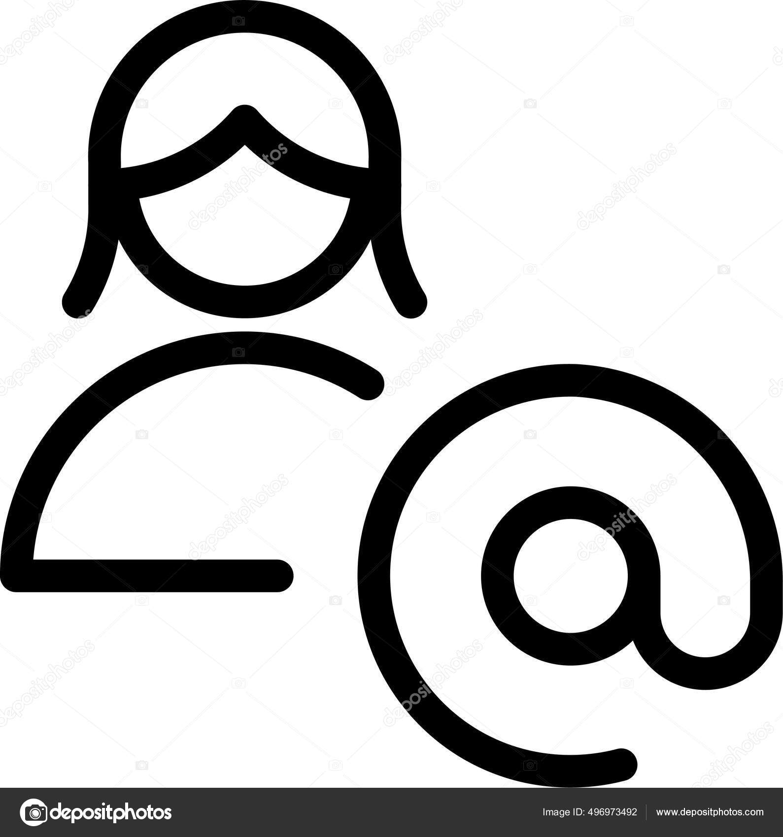 Actions Address Icon Outline Style Stock Vector by ©iconfinder 496973492