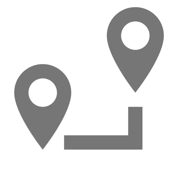 Location Pin Map Icon Outline Style Stock Vector by ©iconfinder 496995576