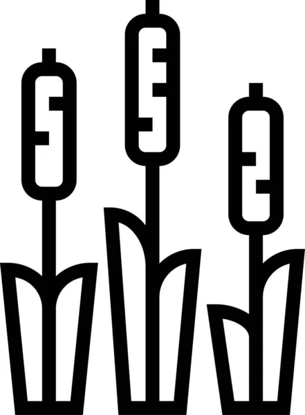 74 Cattails vector outline Vector Images, Cattails vector outline ...