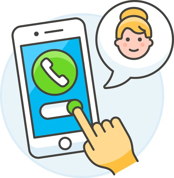Cell Phone Call Clipart