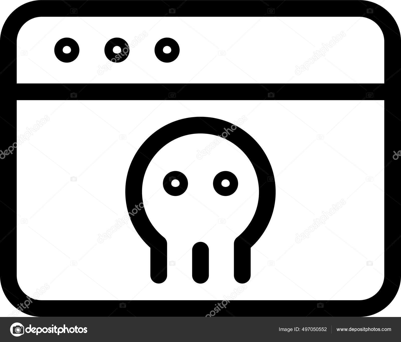 App Apps Code Icon Outline Style Stock Vector by ©iconfinder 497050552