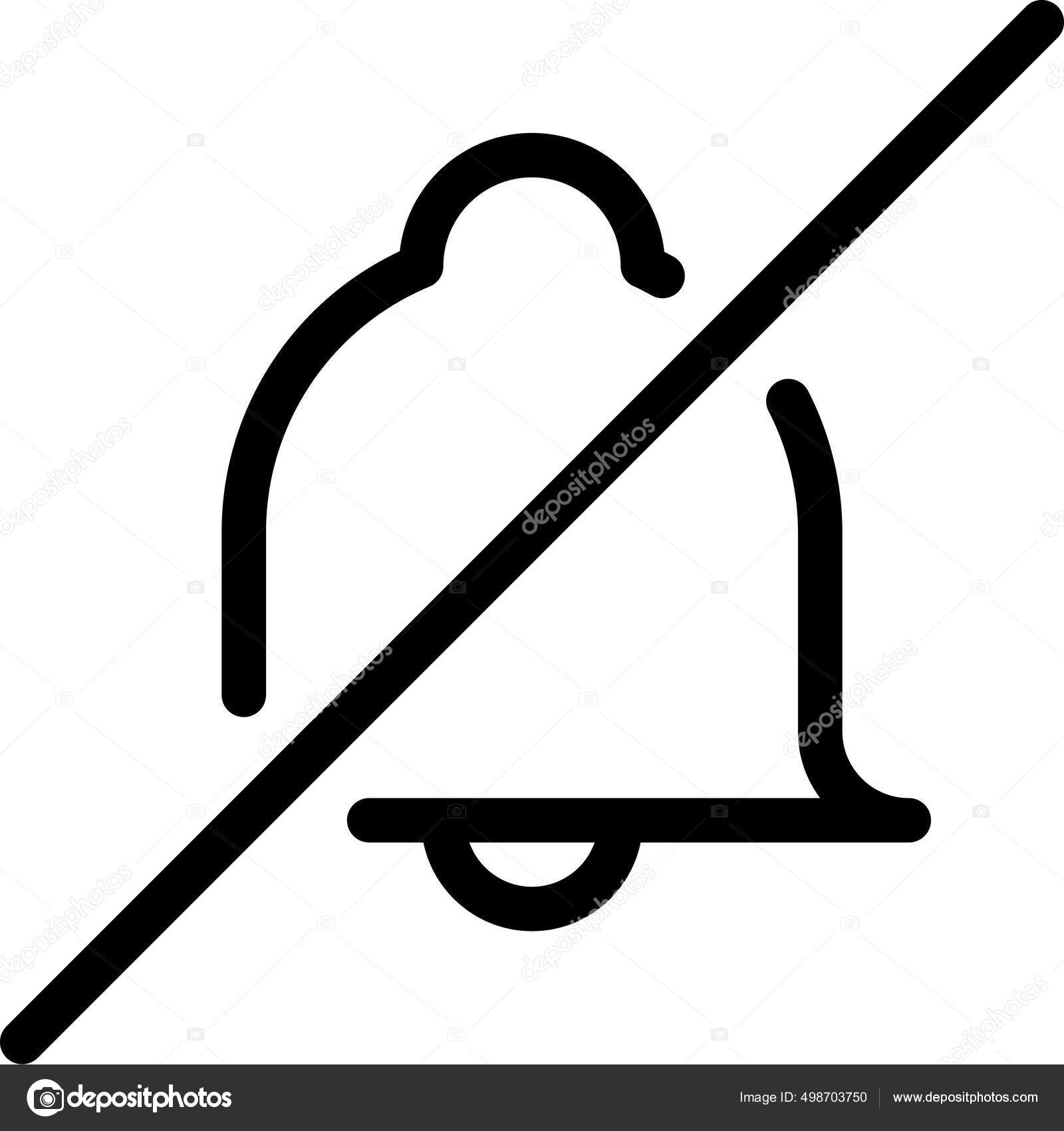 Alarm Bell Disable Icon Outline Style Stock Vector by ©iconfinder 498703750 Alarm Bell Disable Icon Outline Style Stock Vector by ©iconfinder 498703750