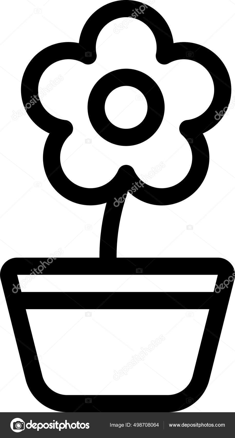 Bloom Daisy Farming Icon Outline Style Stock Vector by ©iconfinder ...