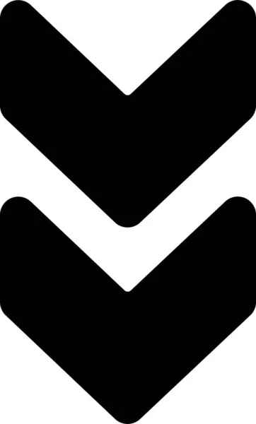 Chevron Navigation Arrow Icon Outline Style Stock Vector by ©iconfinder 498712844