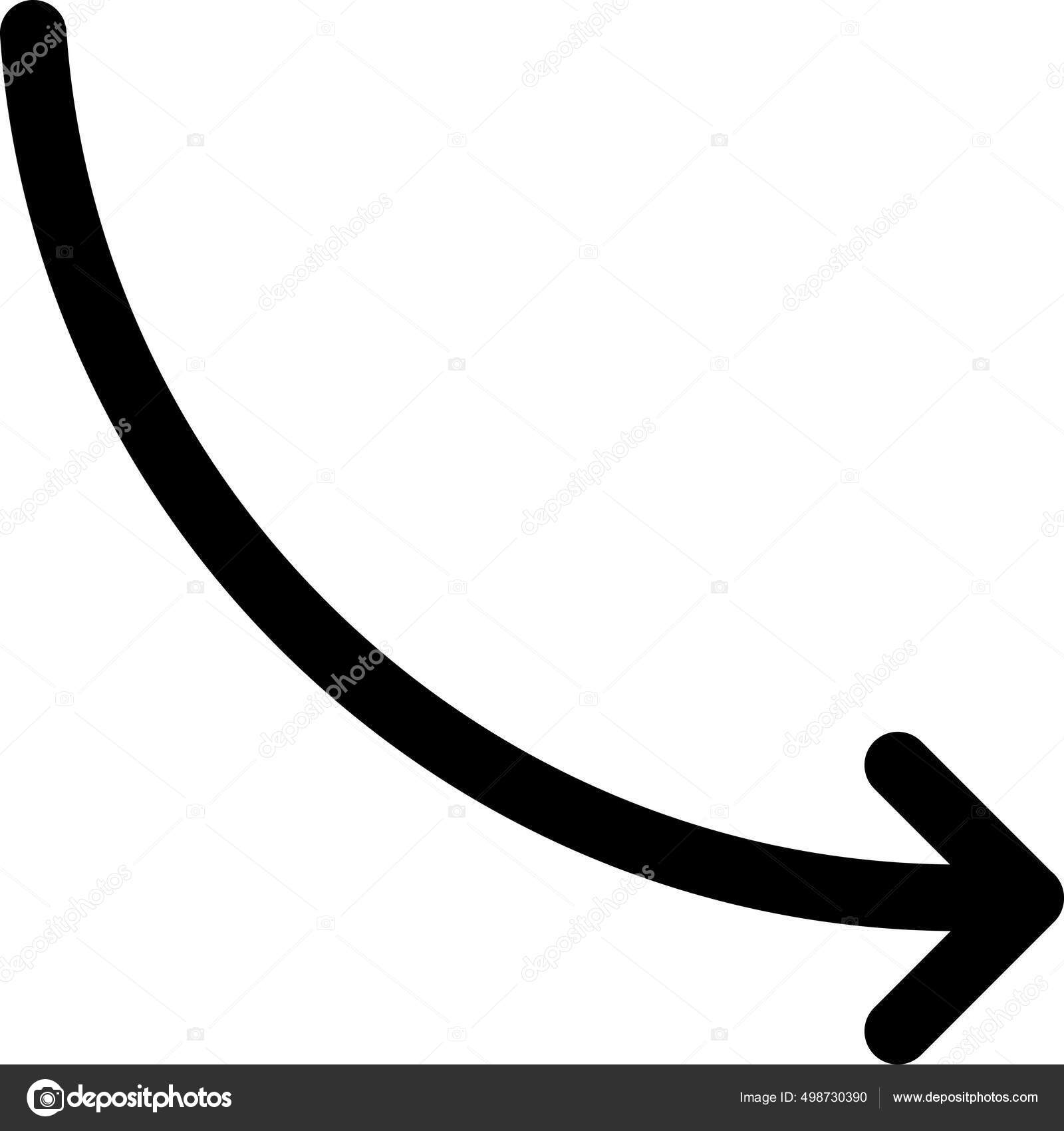 Diagram Arrow Icon Outline Style Stock Vector by ©iconfinder 498730390