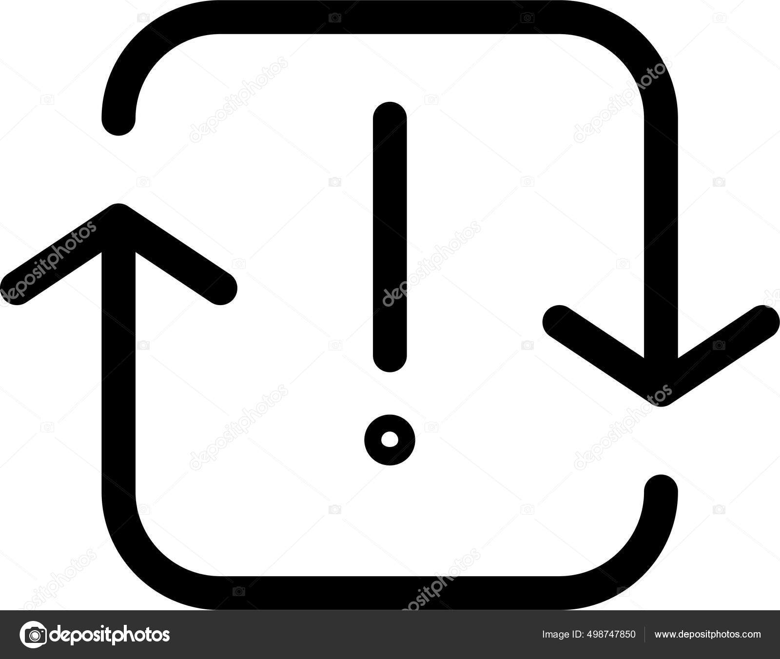 Arrow Error Failure Icon Outline Style Stock Vector by ©iconfinder ...