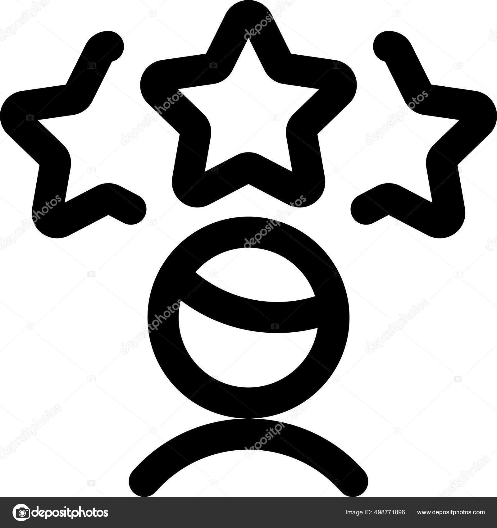 Human Resources Rating Icon Outline Style Stock Vector by ©iconfinder ...