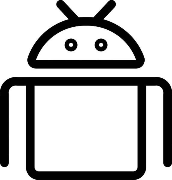 Android Logo White
