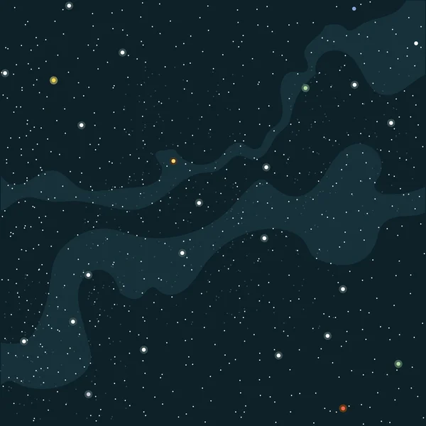 Space and cosmic view of the universe with stars, planets and galaxies ...