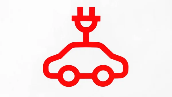 Coche eléctrico símbolos de carga Stock Photos, Royalty Free Coche ...