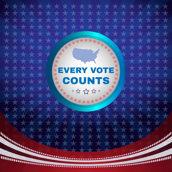 Every Vote Counts Banner Stock Vector by ©frimufilms 93561960