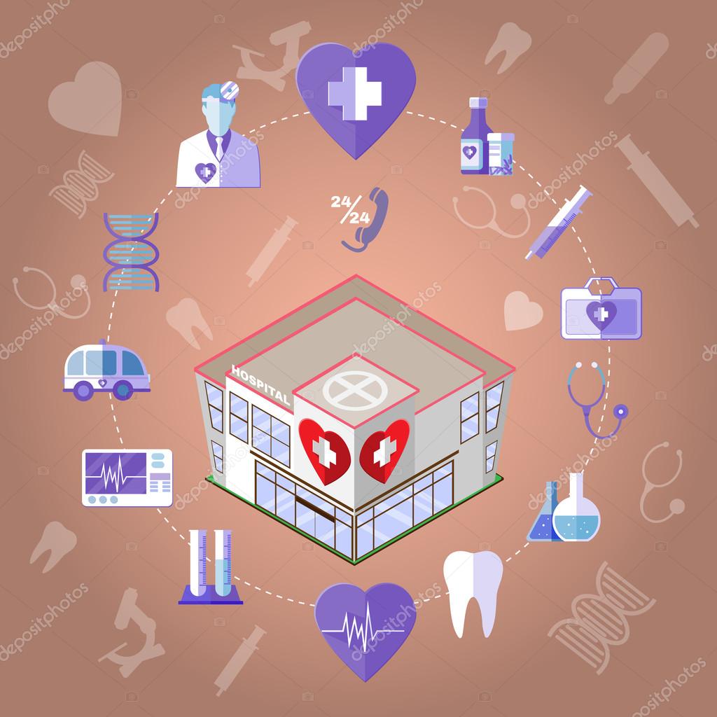 Healthcare Infographics Icons Set Stock Vector By ©frimufilms 93567842
