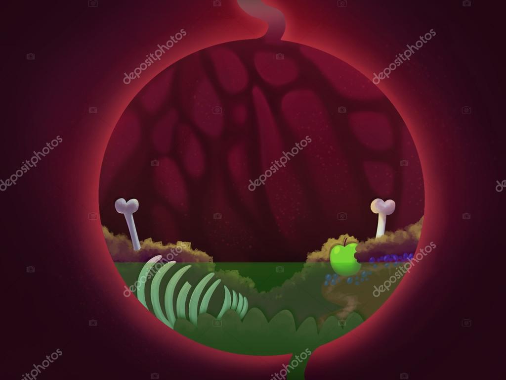 Food inside the stomach Stock Illustration by ©frimufilms #93572188