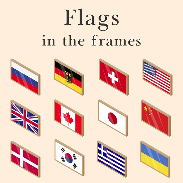 3d country flags Vector Art Stock Images | Depositphotos