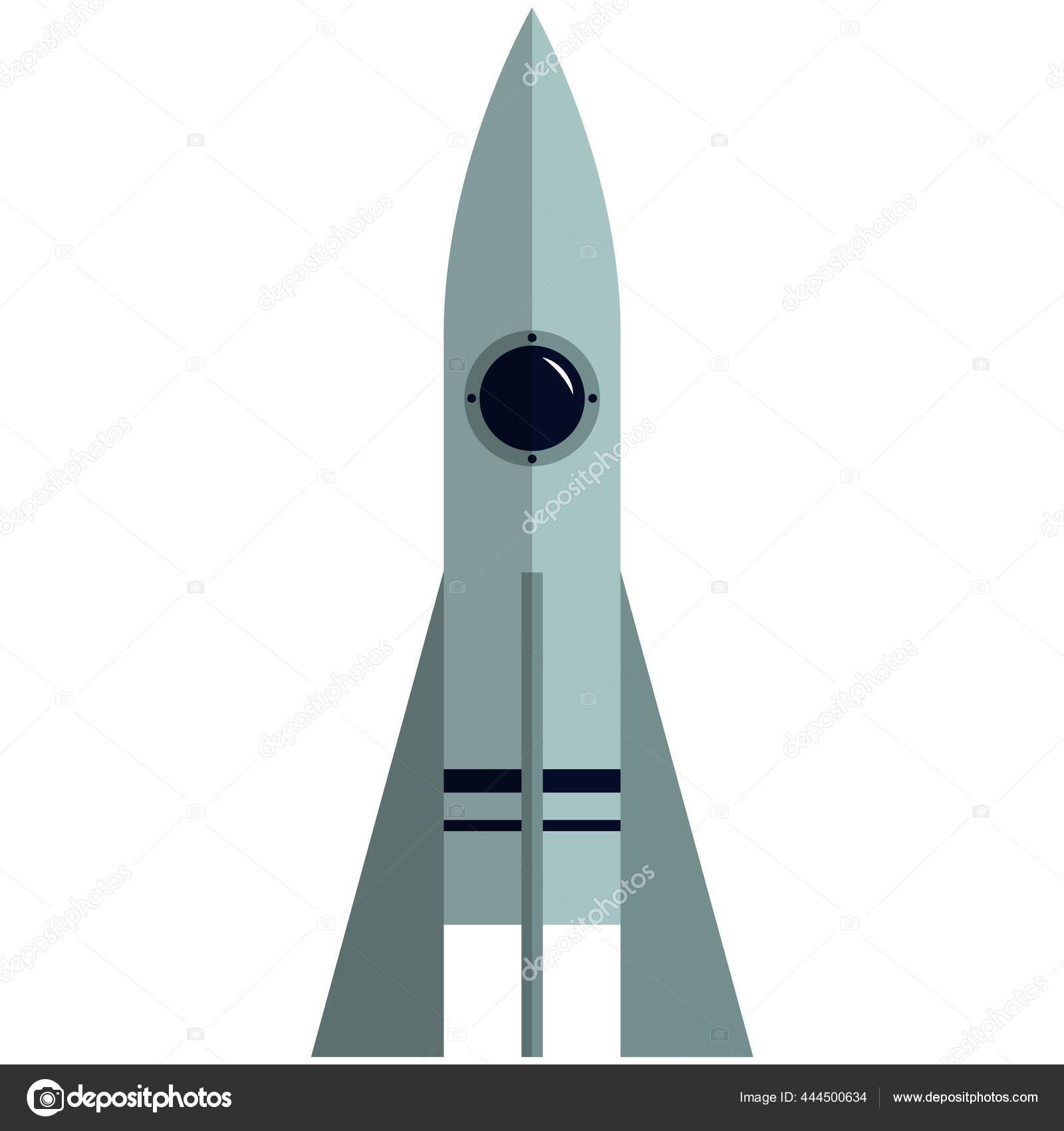 Icono De Cohete Espacial