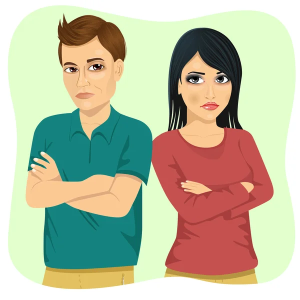 Angry couple Vector Art Stock Images | Depositphotos