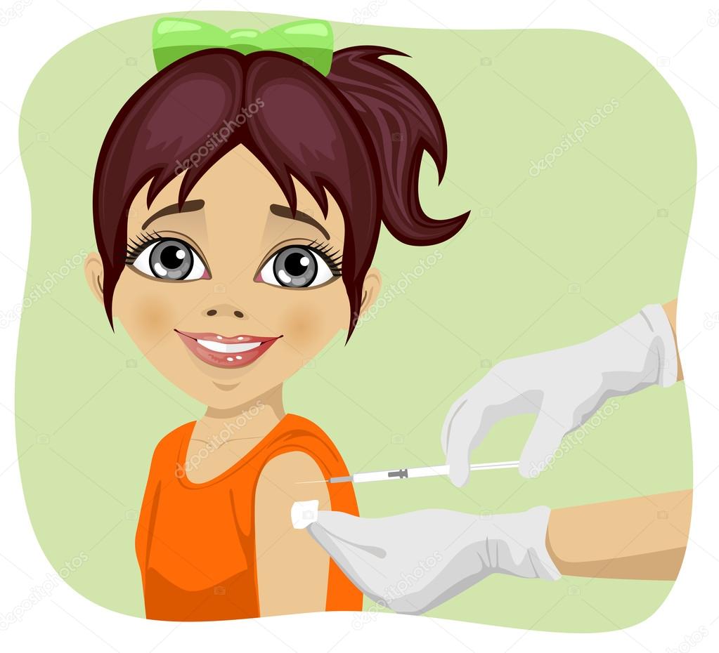 Vaccine Injection Cartoons