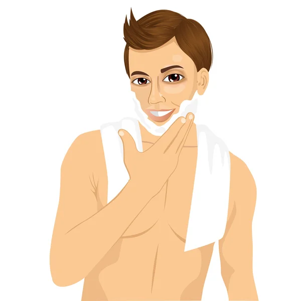 Man shaving Stock Vectors, Royalty Free Man shaving Illustrations | Depositphotos®