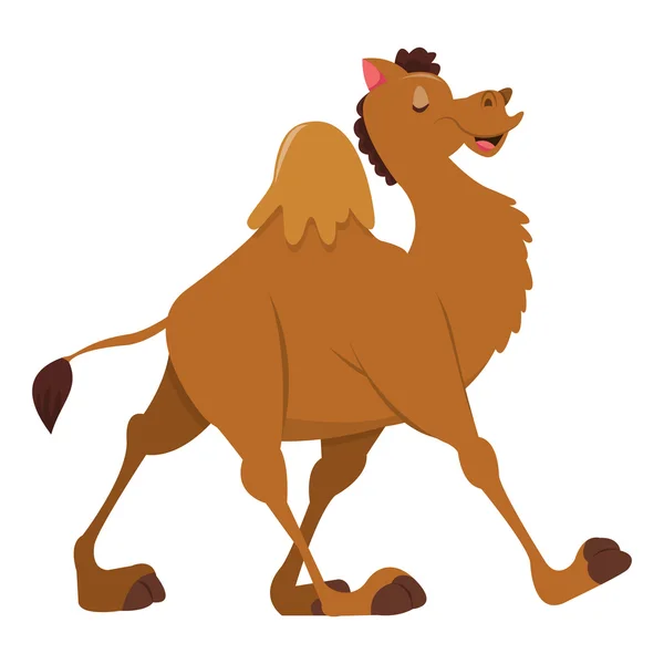 Cartoon happy camel walking Vector Art Stock Images | Depositphotos