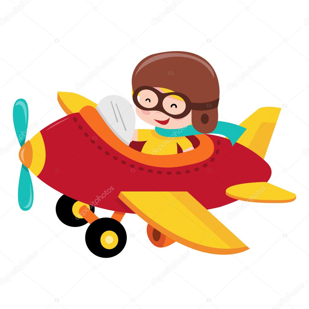 Airplane Pilot Clipart
