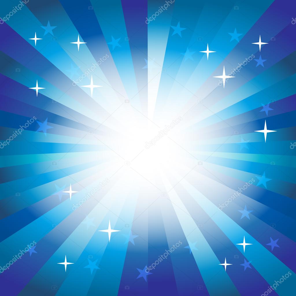 Blue Spectrum Starburst Background Stock Vector Image by ©totallyjamie ...