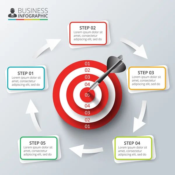 2,954 Timeline target graph Vector Images | Depositphotos