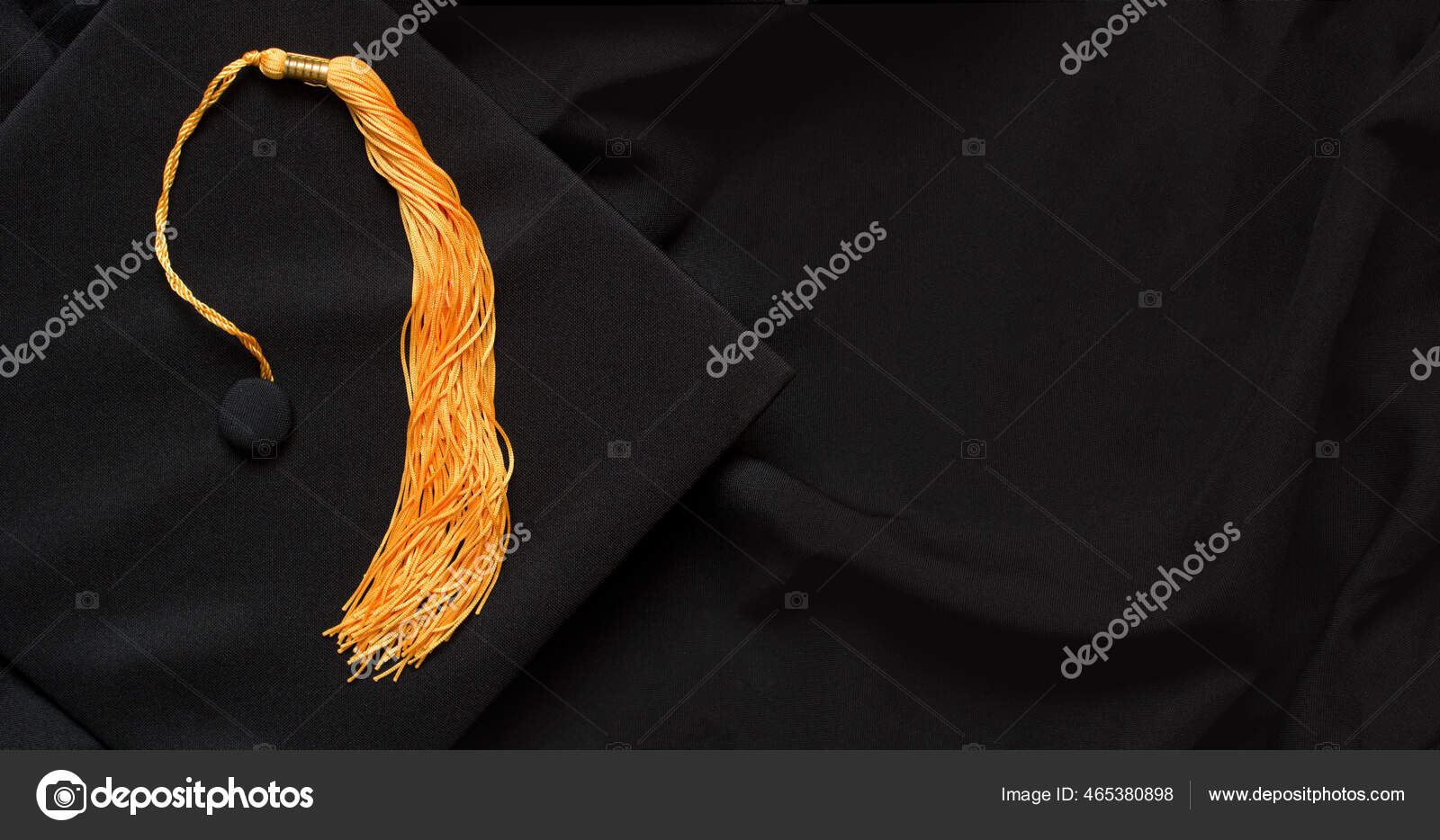 Graduation top view concept with academical hat and diploma — Stock ...
