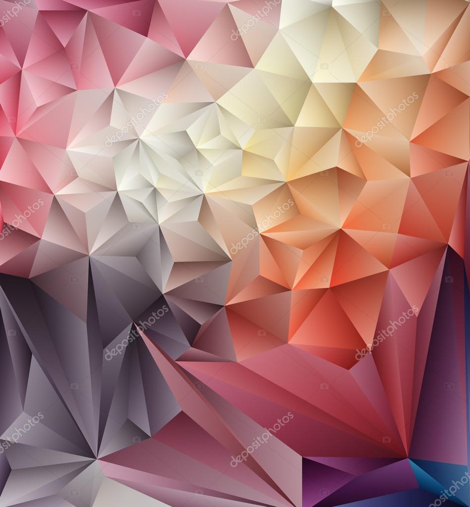 Vector Triangle Abstract Background Stock Vector Image by ©CRVL #123644478