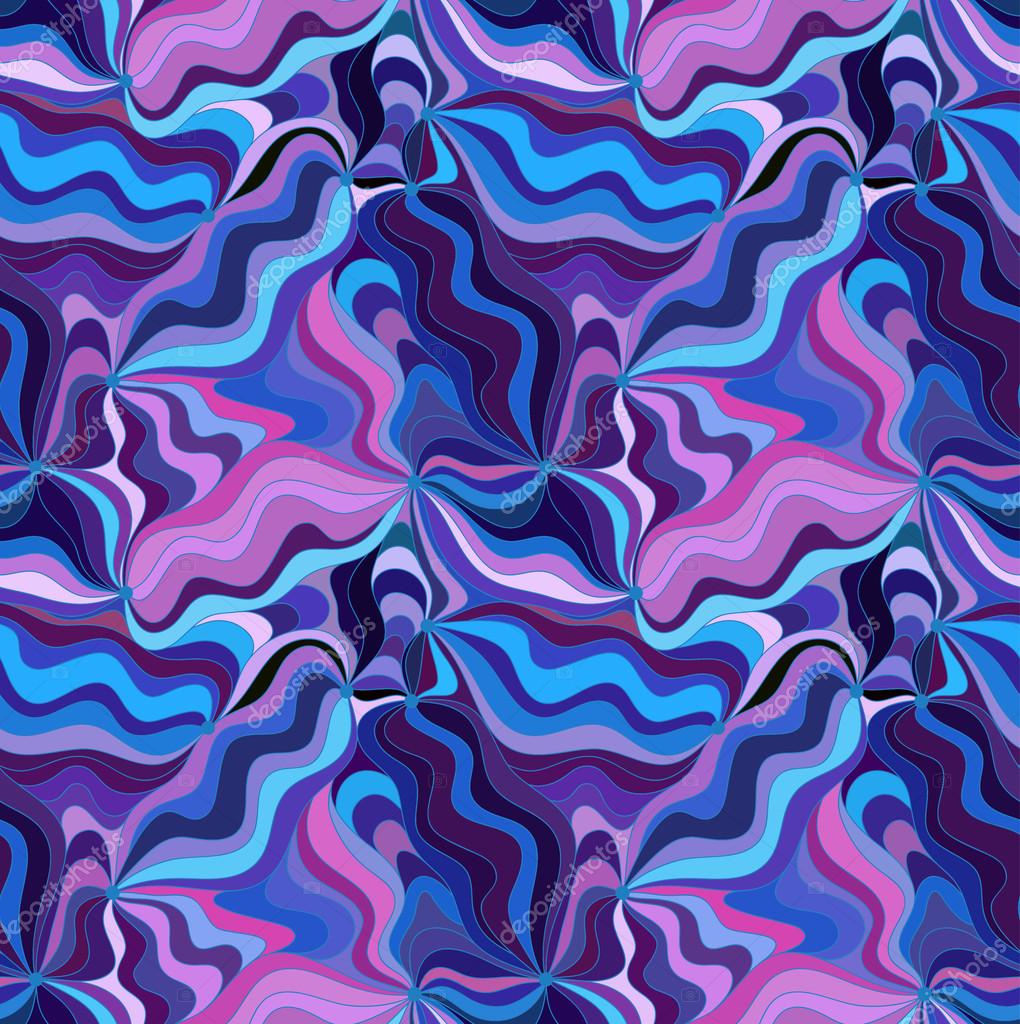 Vector seamless wave background of drawn lines Stock Vector by ©CRVL ...