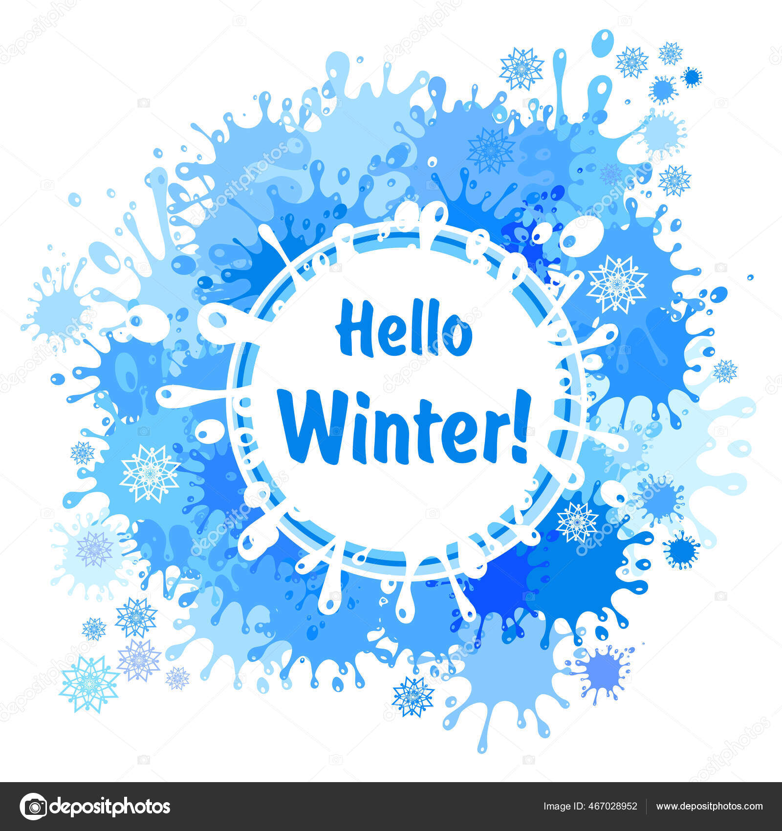 Hello Vector Illustration Background Stock Vector by ©artAnnaS 467028952