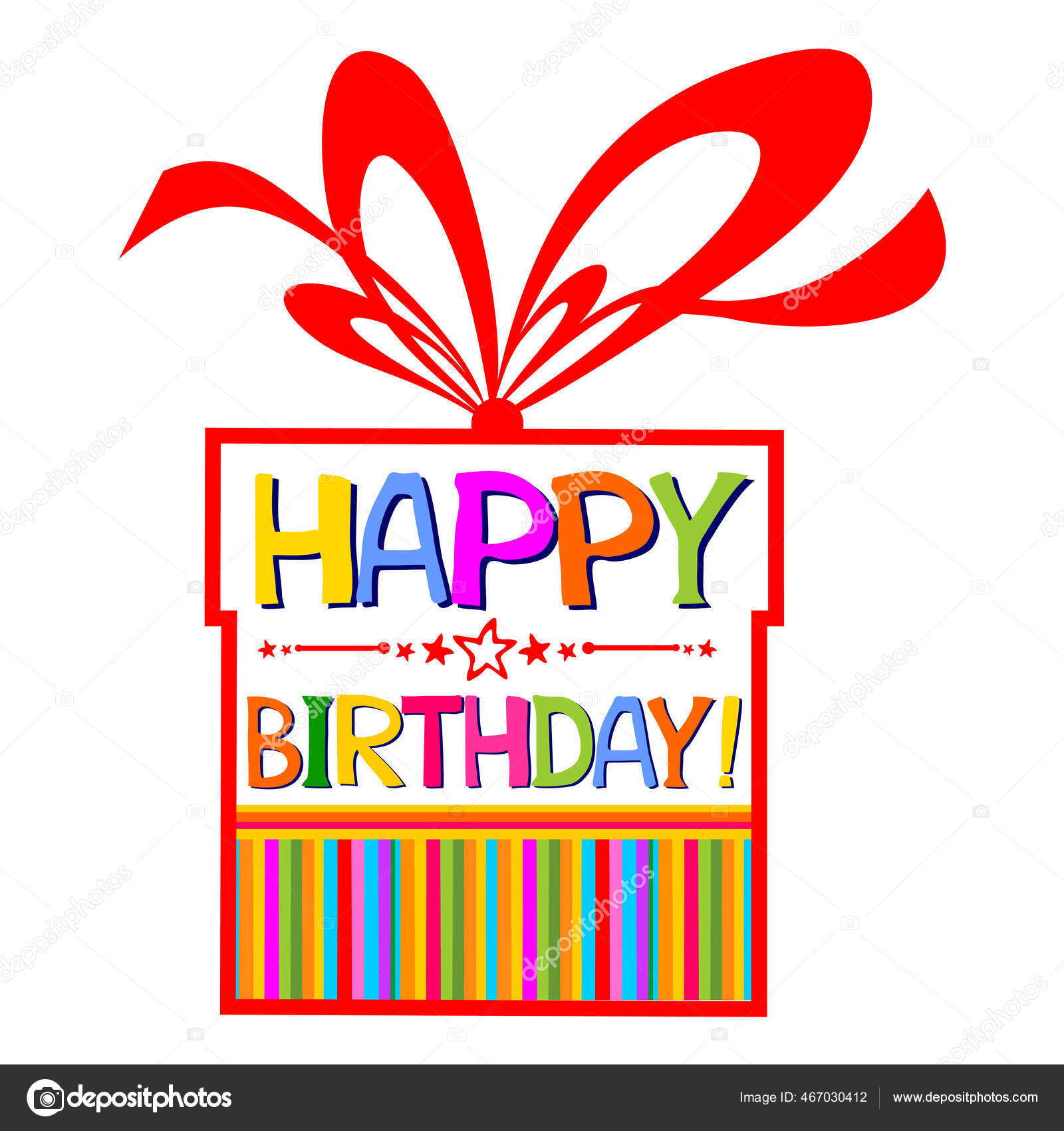 Happy Birthday Vector Illustration Background Stock Vector Image by ...