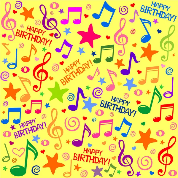 100,000 Music happy birthday Vector Images | Depositphotos