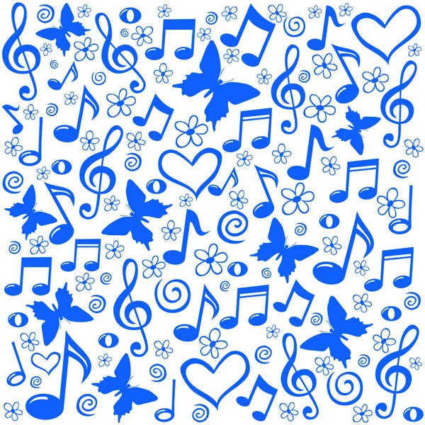 Music Abstract Vector Illustration Background Stock Vector by ©artAnnaS ...