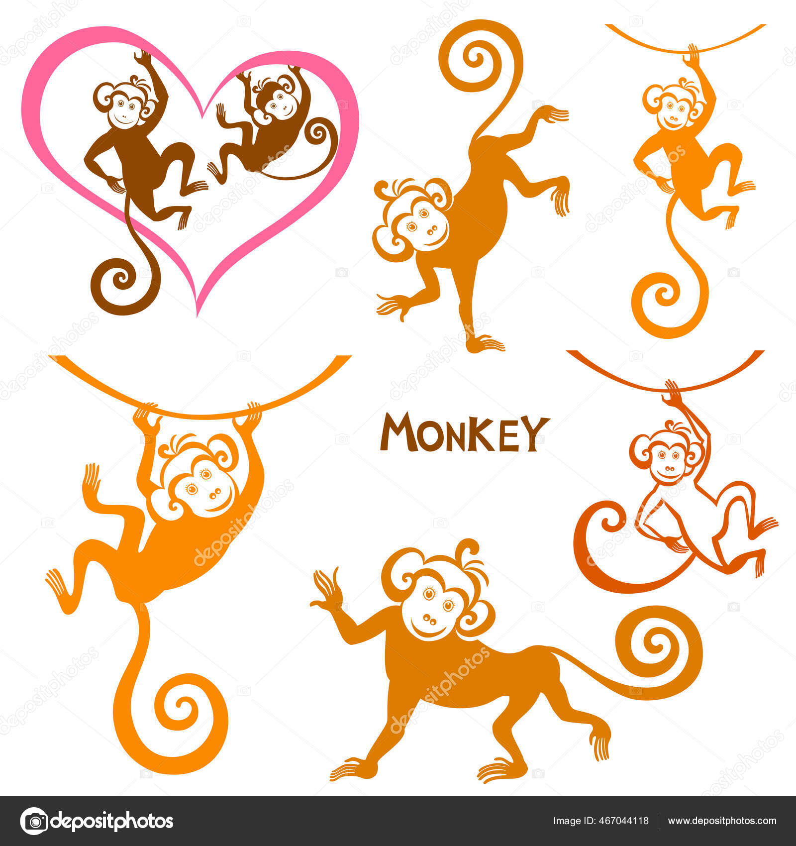 Mono Vector Ilustración Fondo Vector de stock por ©artAnnaS 467044118