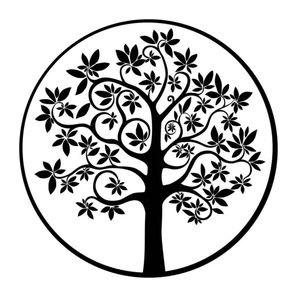 Emblem of the tree of life Vector Art Stock Images | Depositphotos