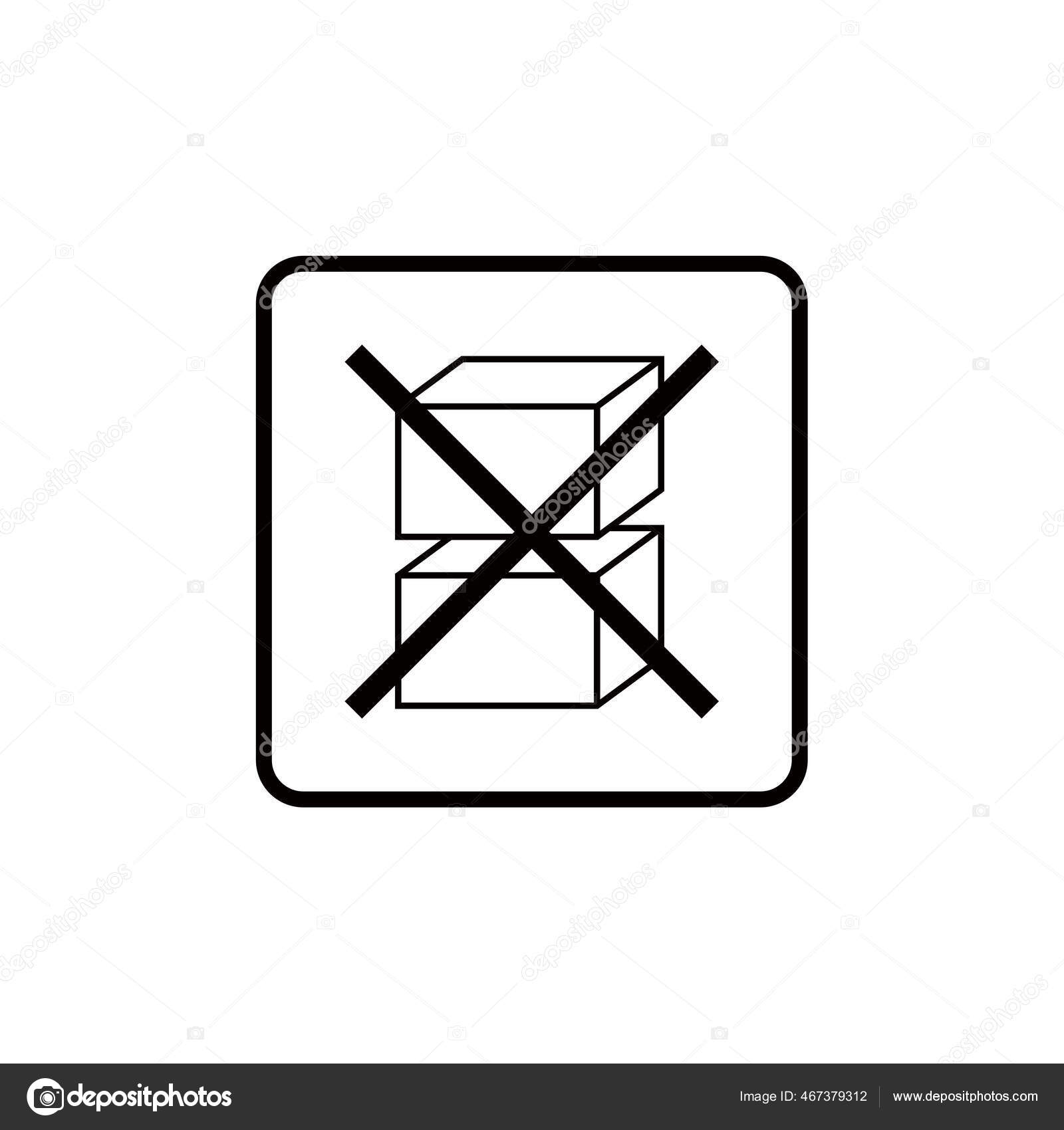 Icono Embalaje Apilar Gráficos Vectoriales Vector de stock #467379312 ...