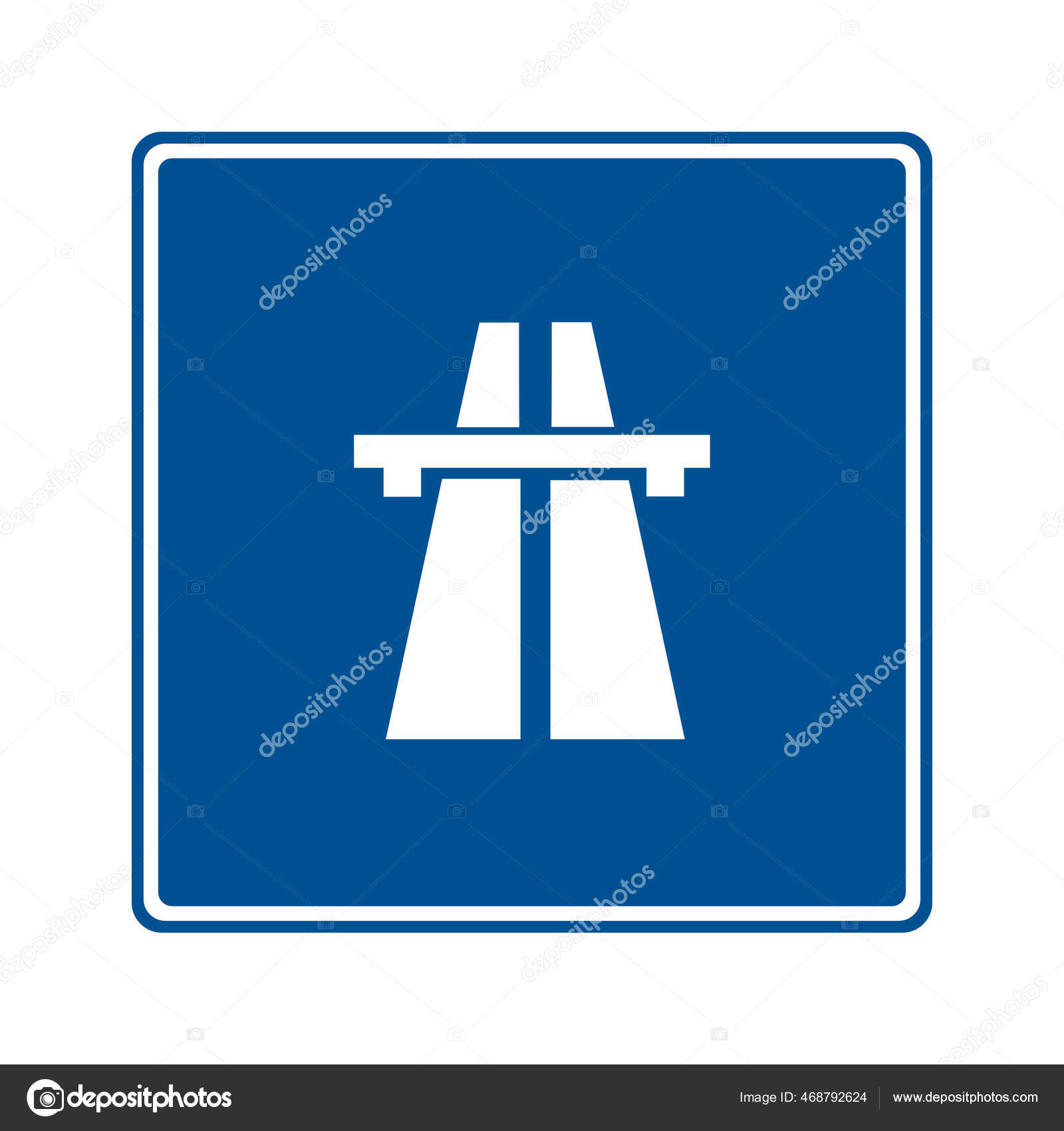 Highway Traffic Signs Vector Graphics Stock Vector Image by ©ARDIYANA ...