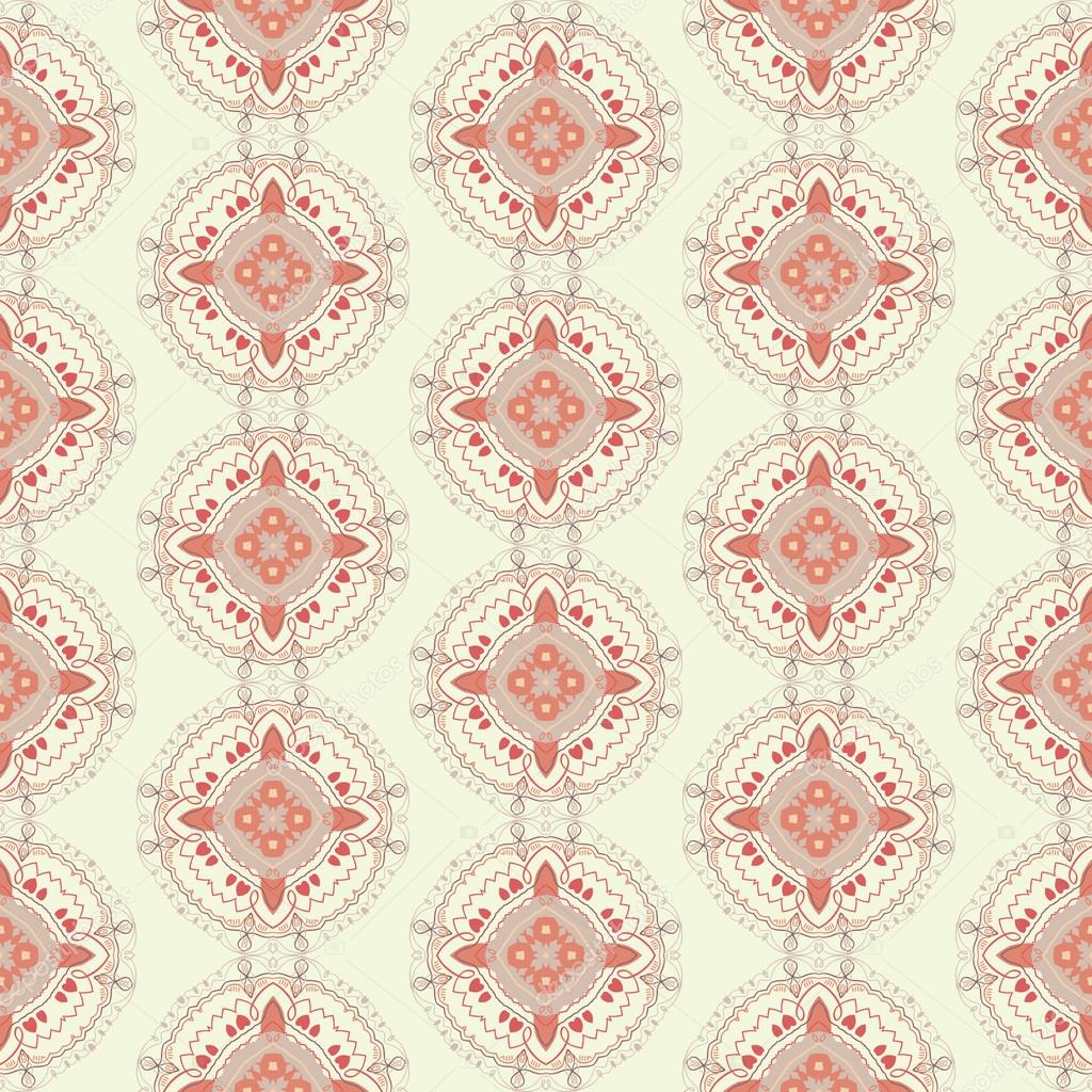 Ornamental vintage seamless pattern — Stock Vector © ffffffly #73025667