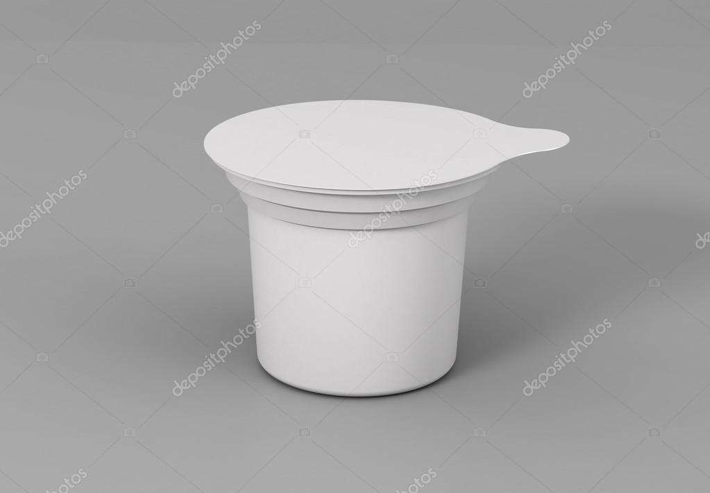 The container for yogurt Stock Photo by ©valentinadiz 72837023