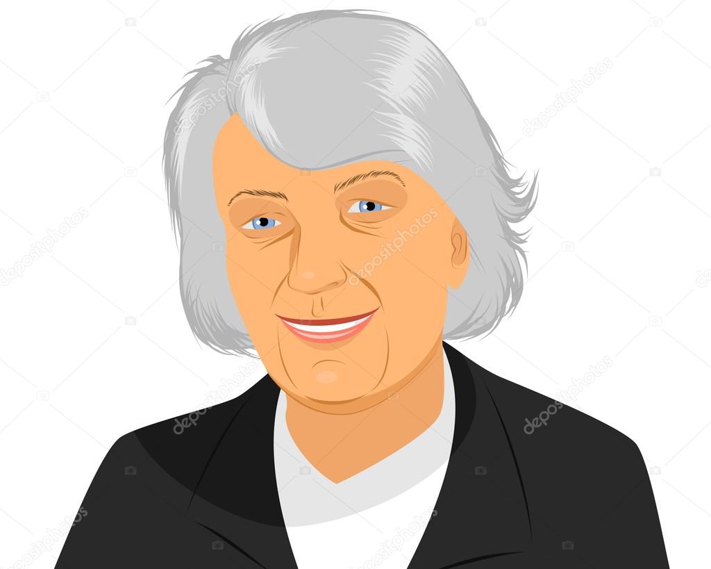 Smiling old woman Stock Vector Image by ©Ashva #88087458 Smiling old woman Stock Vector Image by ©Ashva #88087458