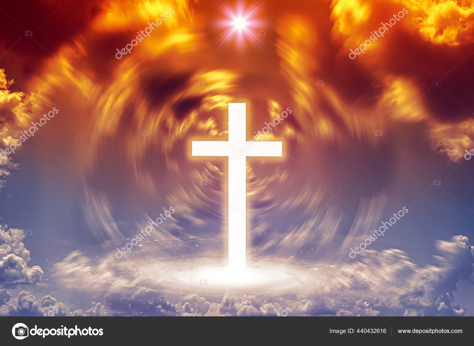 God On The Cross Wallpaper