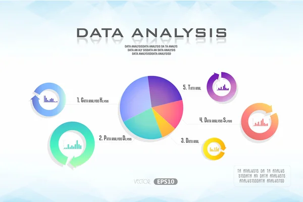 Pie chart template 2 Stock Vector Image by ©RedineVector #85663066
