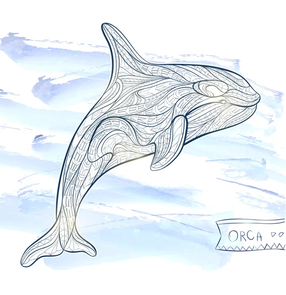 Orca vector Stock Vectors, Royalty Free Orca vector Illustrations ...