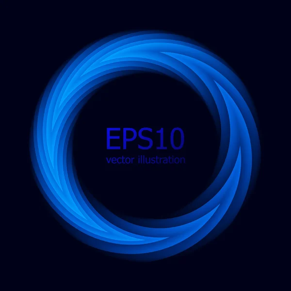 Blue round frame Vector Art Stock Images | Depositphotos