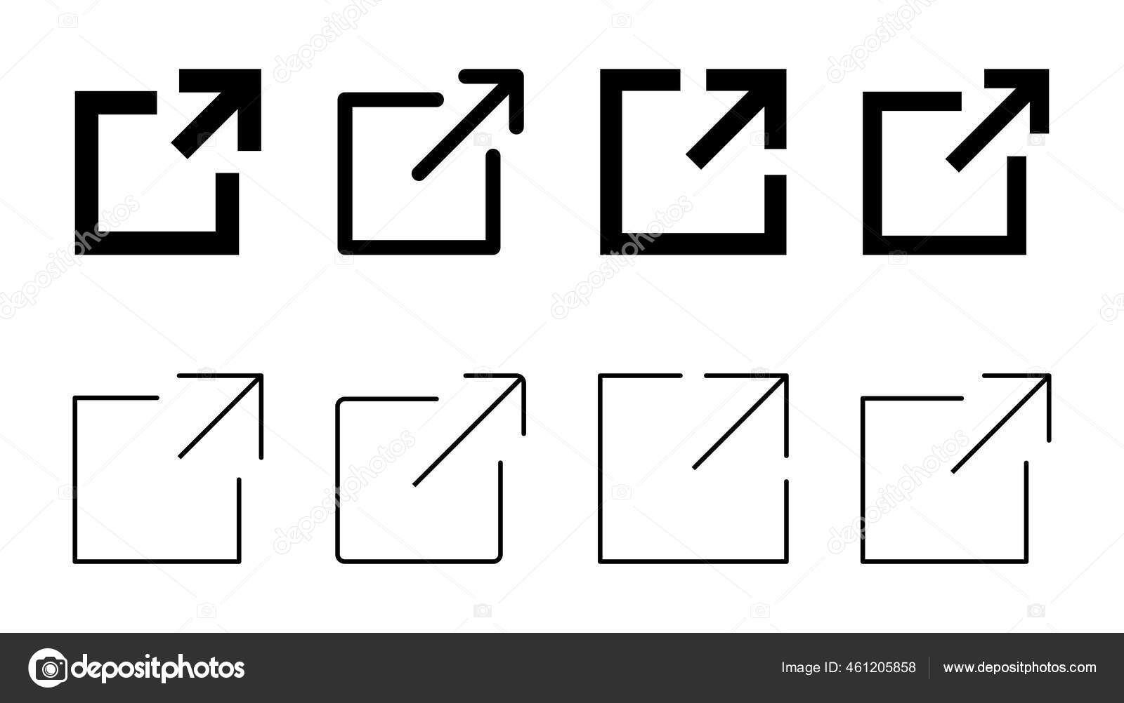 Hyperlink Arrow Icon