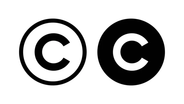Copyright Icon Set Copyright Symbols Stock Vector by ©avastudio 708974174