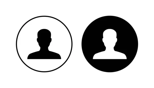 Conjunto Iconos Persona Icono Vector Icono Usuario Vector Vector de ...