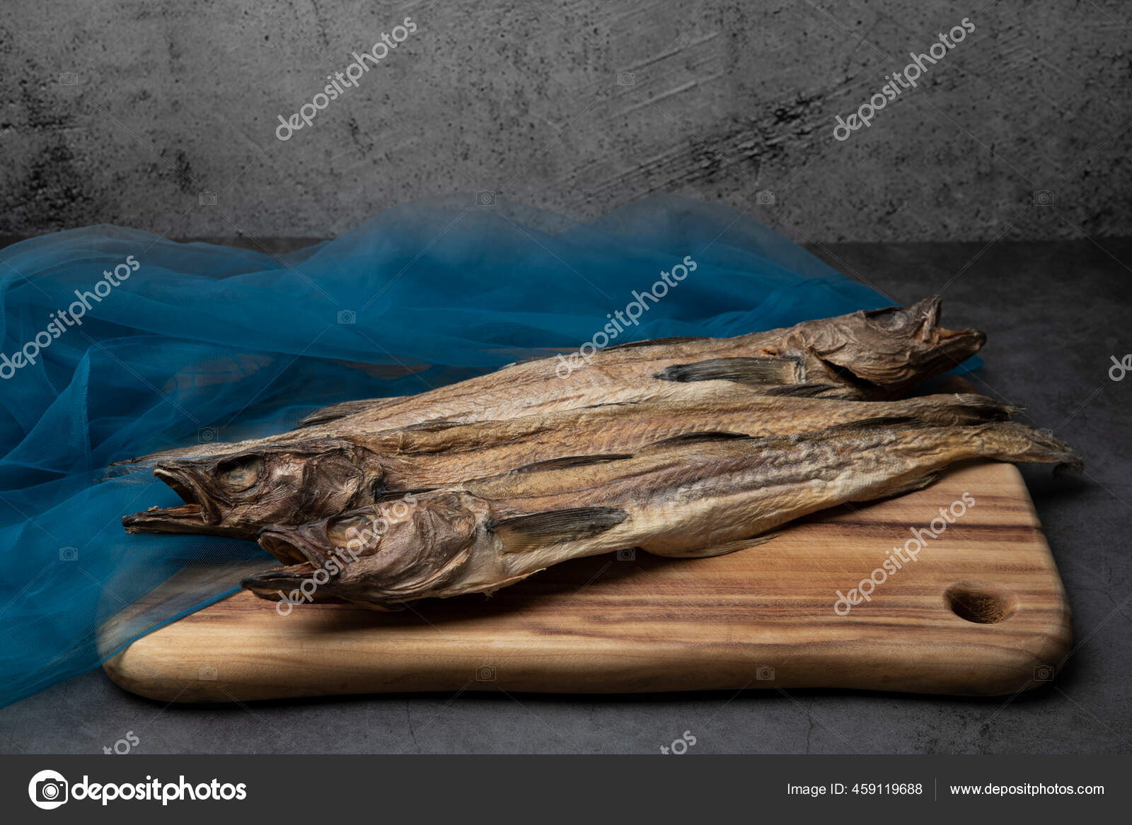 Korean Dried Fish Pollack Hwangtae — Stock Photo © submission@bbtree.co ...