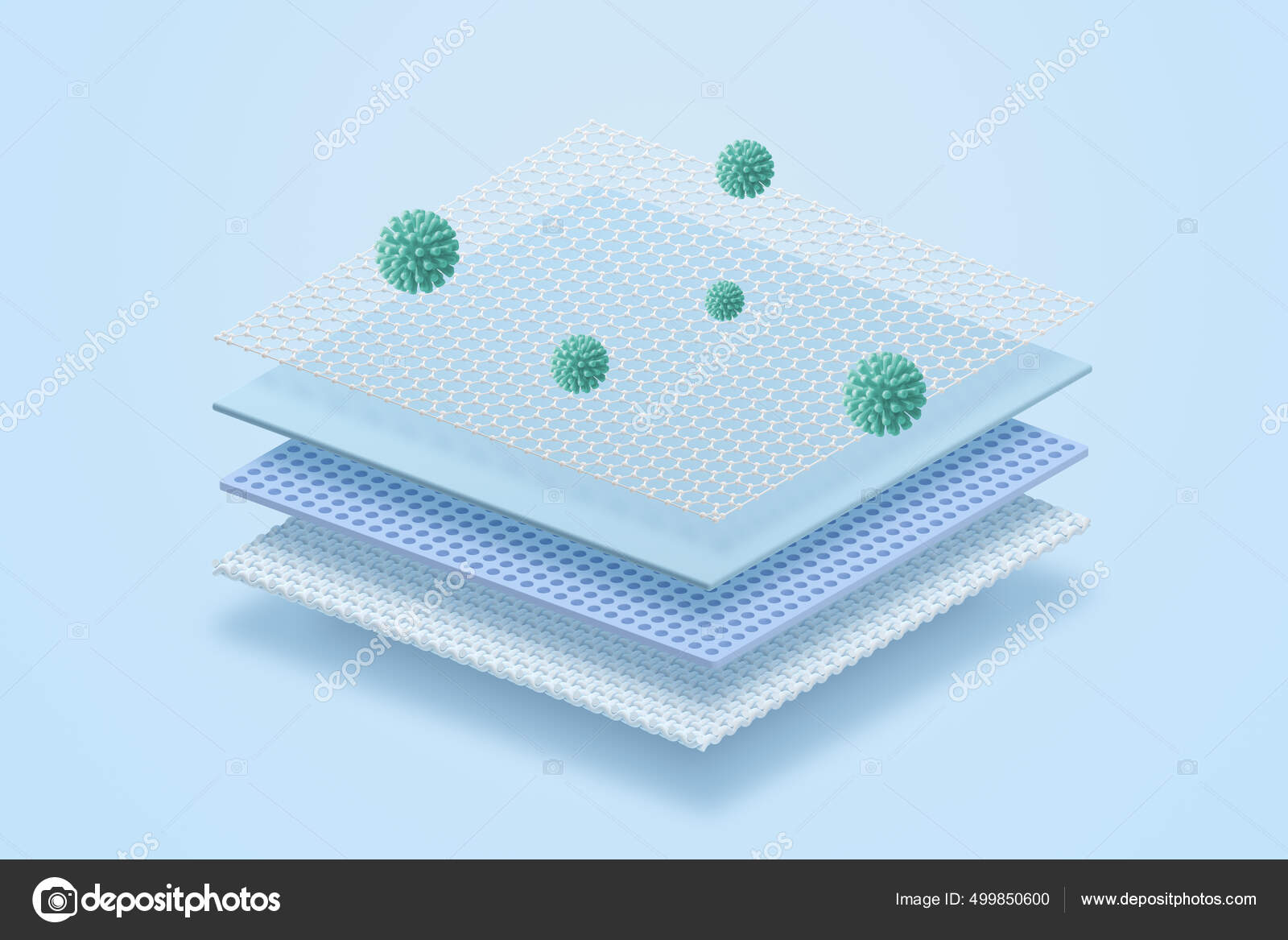 Rendered Graphic Skin Tissue — Stock Photo © submission@bbtree.co.kr ...